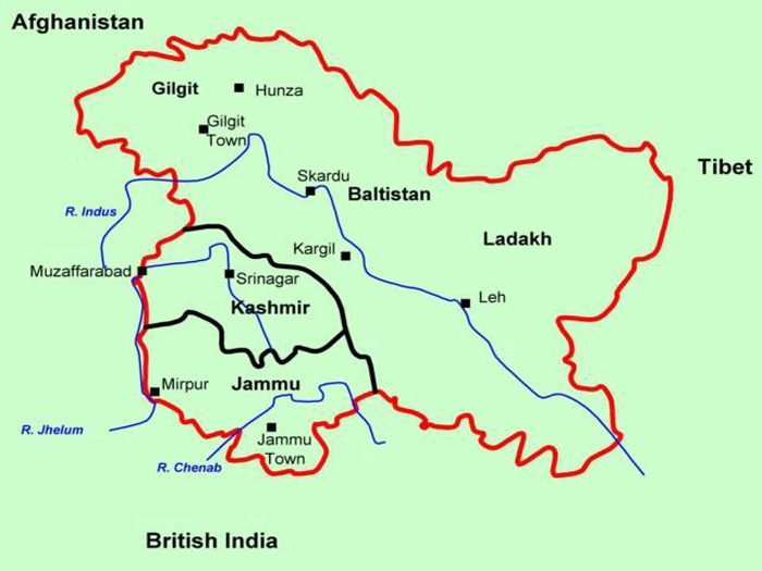 Kargil Map Govt Releases Maps Of UTs Of J&K, Ladakh; Map Of India