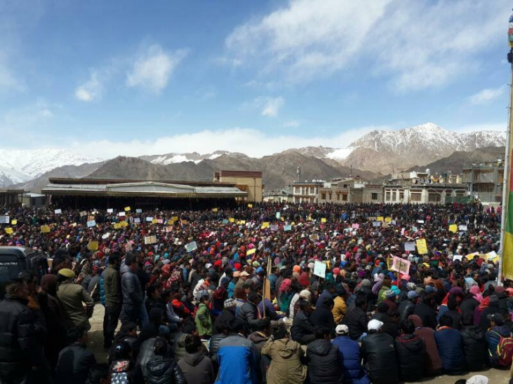 Ladakh demands UT status, wants freedom from Kashmir rule - VSK Telangana