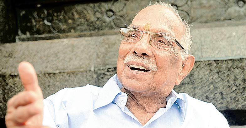 Nationalist thinker Sri P Parameshwar ji conferred with #PadmaVibhushan ...